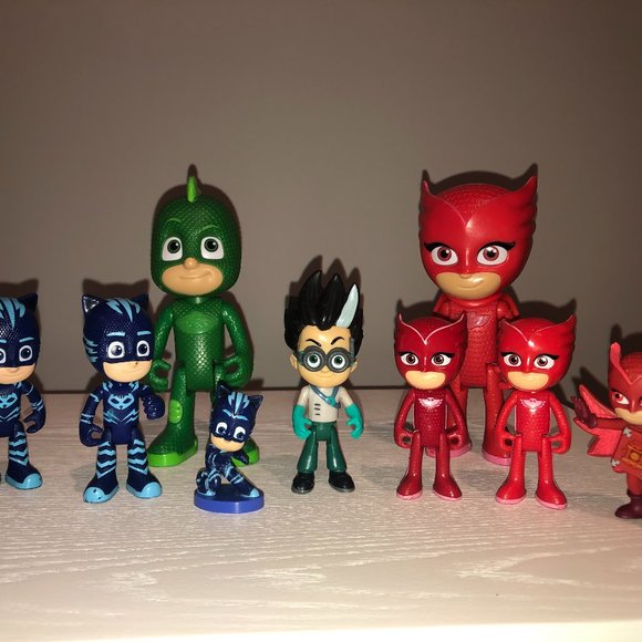 Toys | Nine Mini Action Figures From Pj Mask | Poshmark